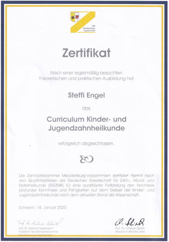 Aktuelles - Zahnarztpraxis Steffi Engel